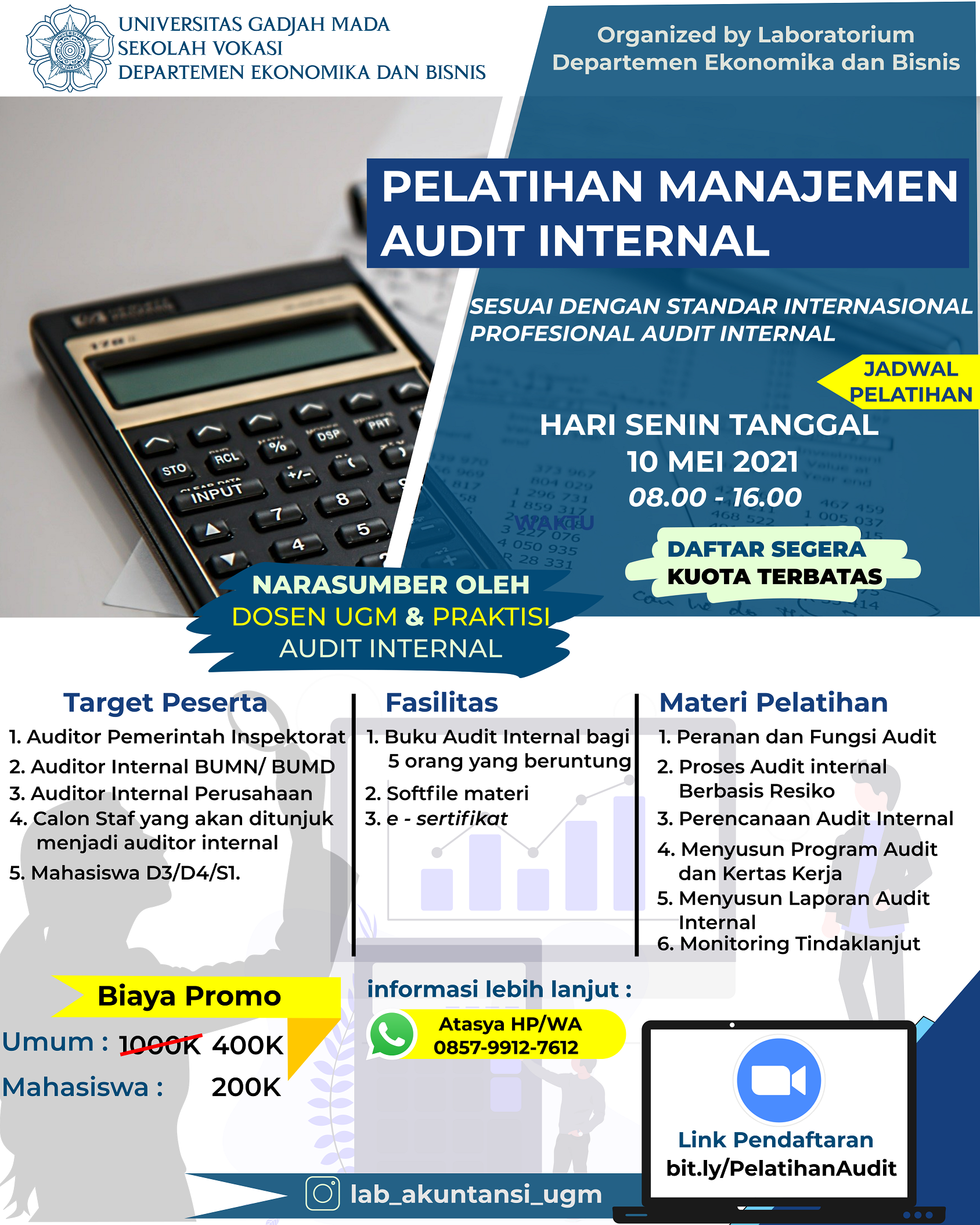 Pelatihan Manajemen Audit Internal “Sesuai dengan Standar Internasional ...